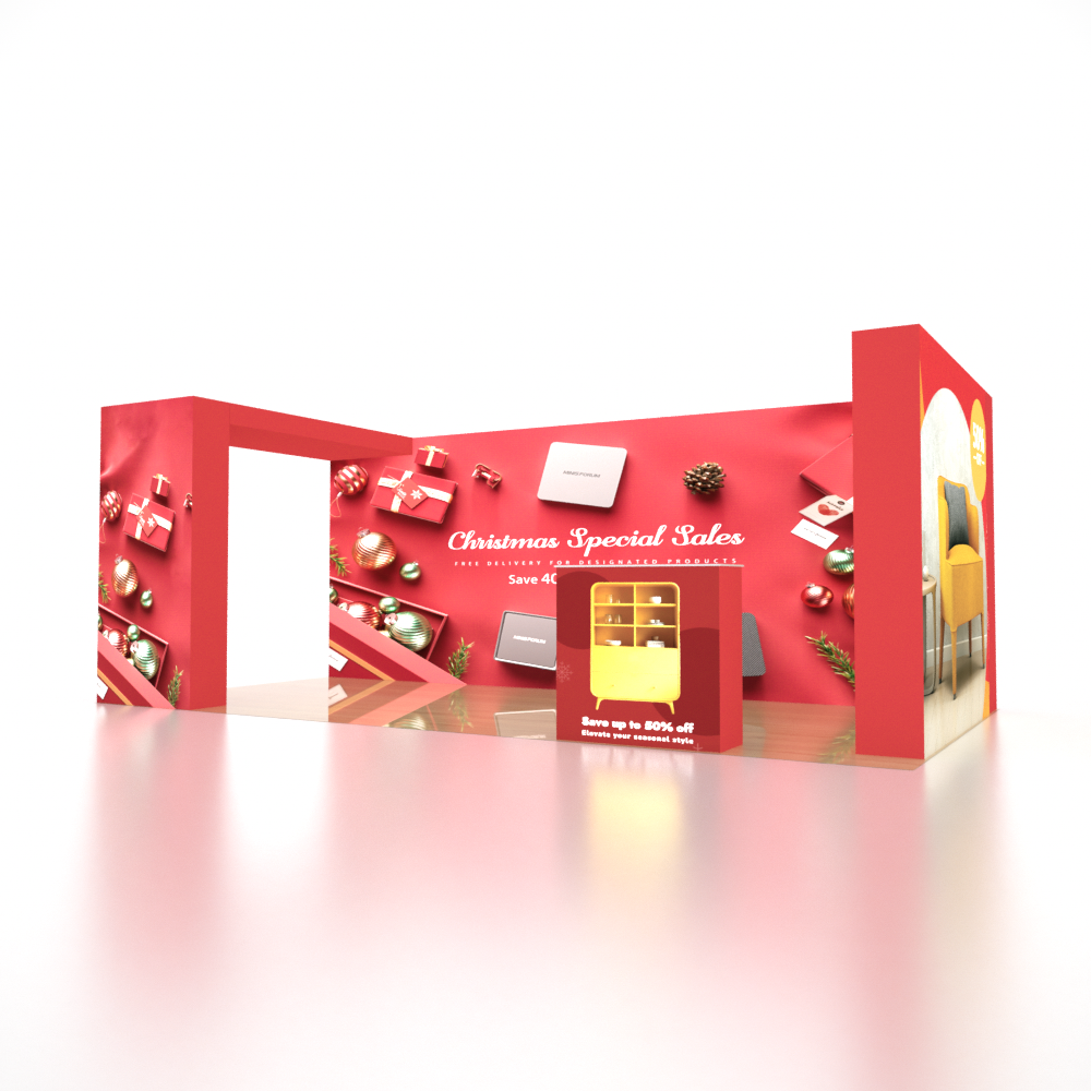 3m x 6m Portable Exhibit Display – Model 19 | Trade Show UAE ...