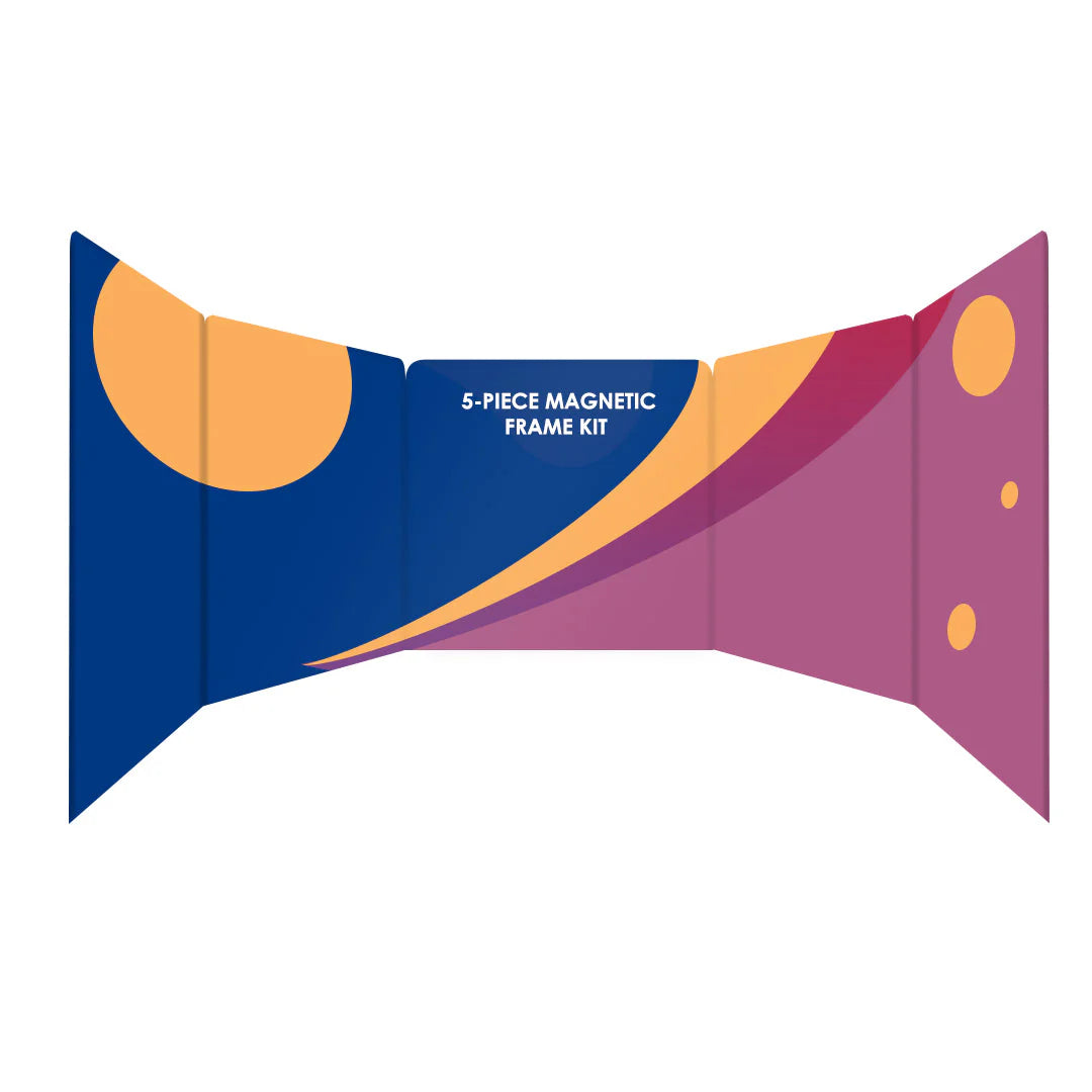 Magnetic Partition Display - 5 Panel – Backdropsource UAE
