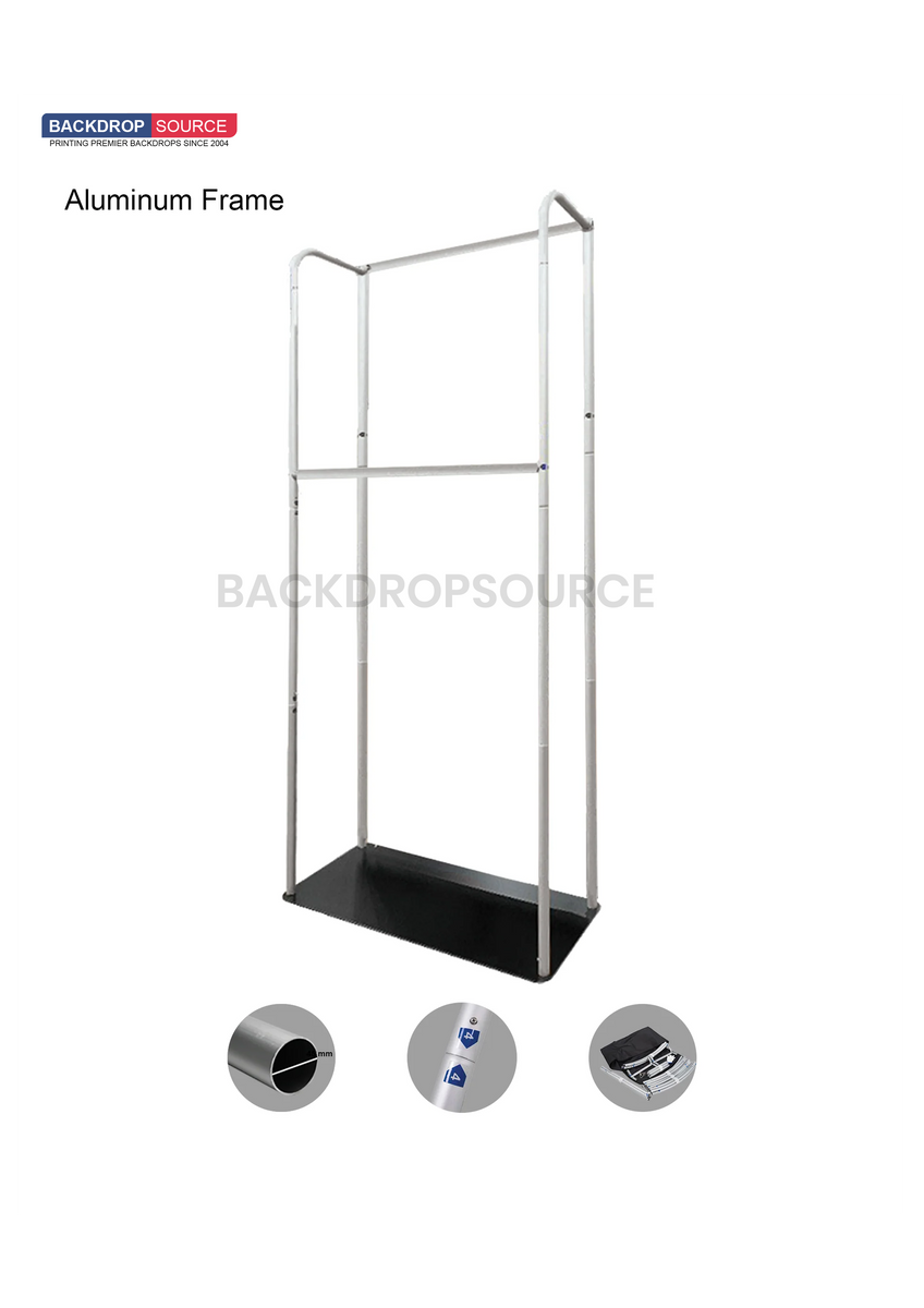 Tension Fabric Stand with Hanging Rail | Exhibition Display UAE ...