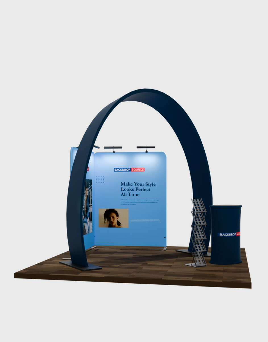 Modular Horseshoe Arch Exhibition Kit for 3m Wide Booths ...